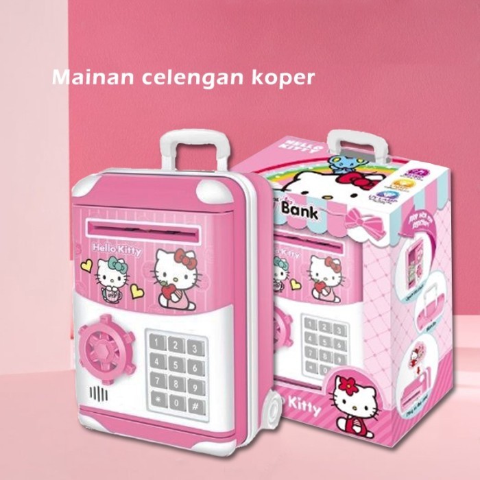 Jual RuiLin Celengan Anak Celengan ATM Fingerprint Unlock dengan Musik ...