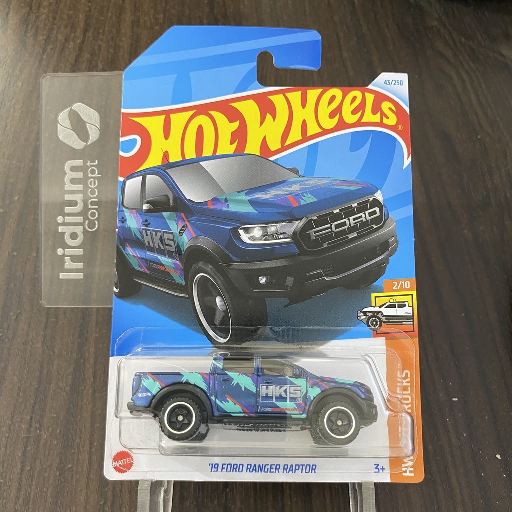 Jual Hot Wheels 19 Ford Ranger Raptor HKS Biru Corak Original Hotwheels ...