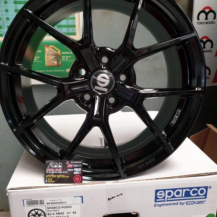 Jual Velg Sparco Podio R18inch Original | Shopee Indonesia