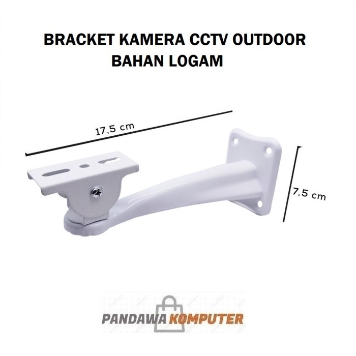 Jual Dudukan Bracket Dinding Kamera CCTV Outdoor Universal Bahan Logam ...