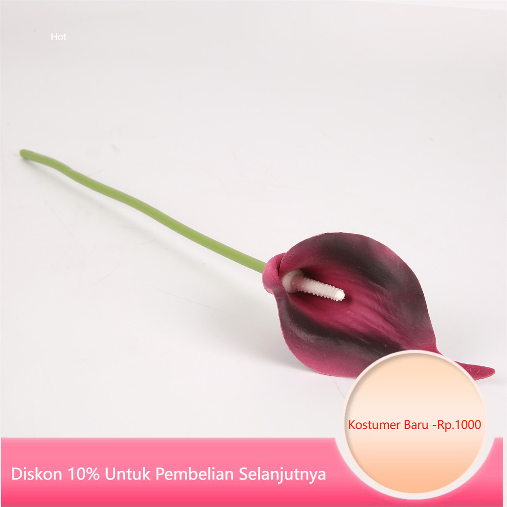 Jual Bunga Calla Lily Tangkai Artificial Bunga Hias Buatan Dekorasi ...