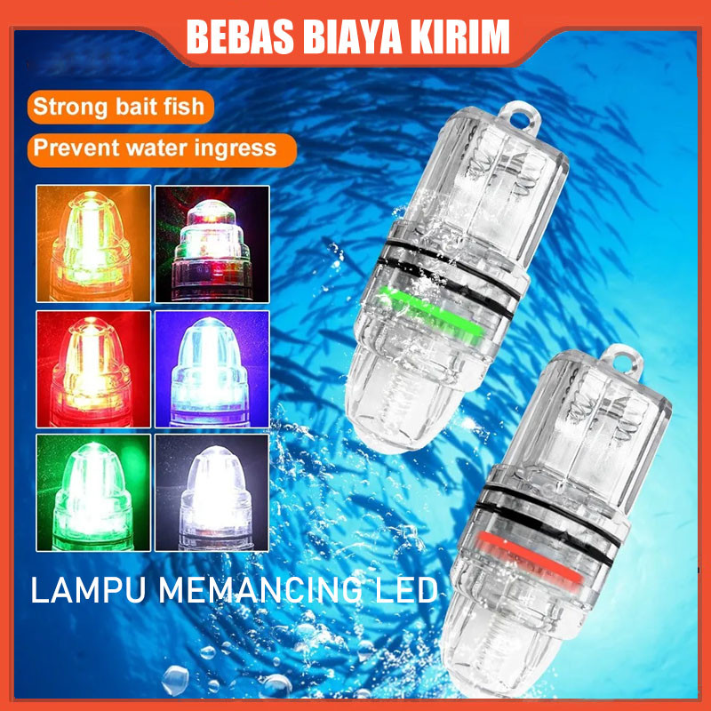 Jual Lampu Umpan LED Indikator Penarik Ikan Lampu bawah air Persediaan ...