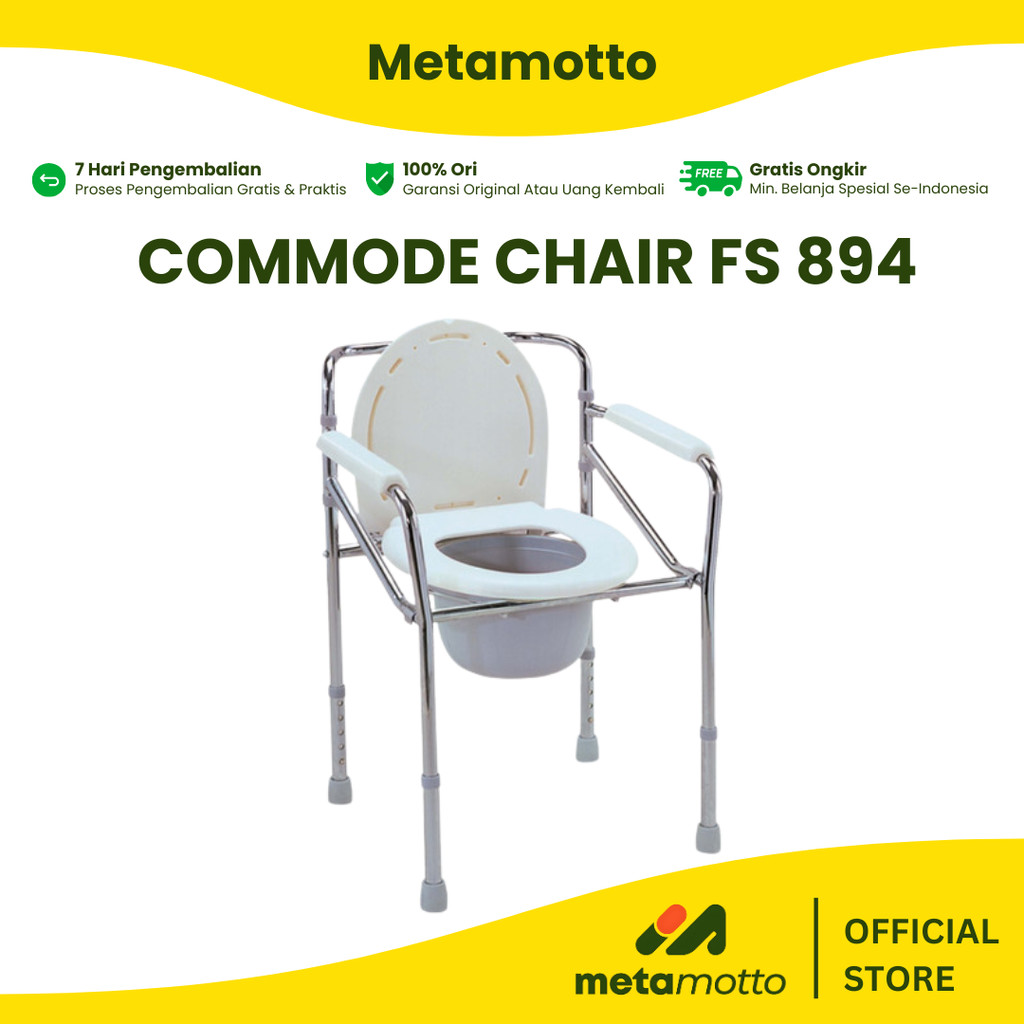 Jual GEA Commode Chair FS 894 - Metamotto | Shopee Indonesia