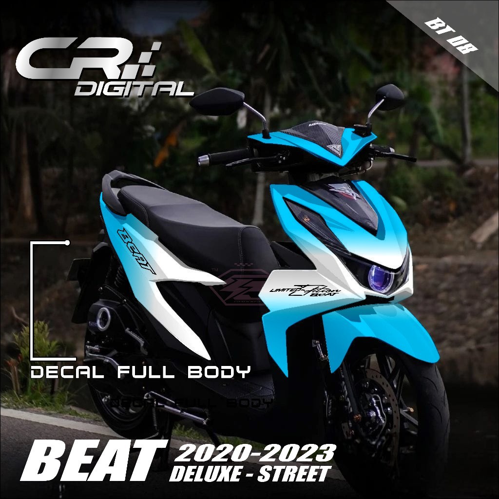 Jual (COD) TERBARU Decal Sticker Beat DELUXE STREET POLOS 2020 2021 ...