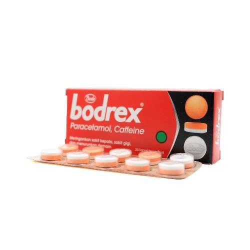 Jual Bodrex Paracetamol , Caffeine 1 pack 20 tablet | Shopee Indonesia