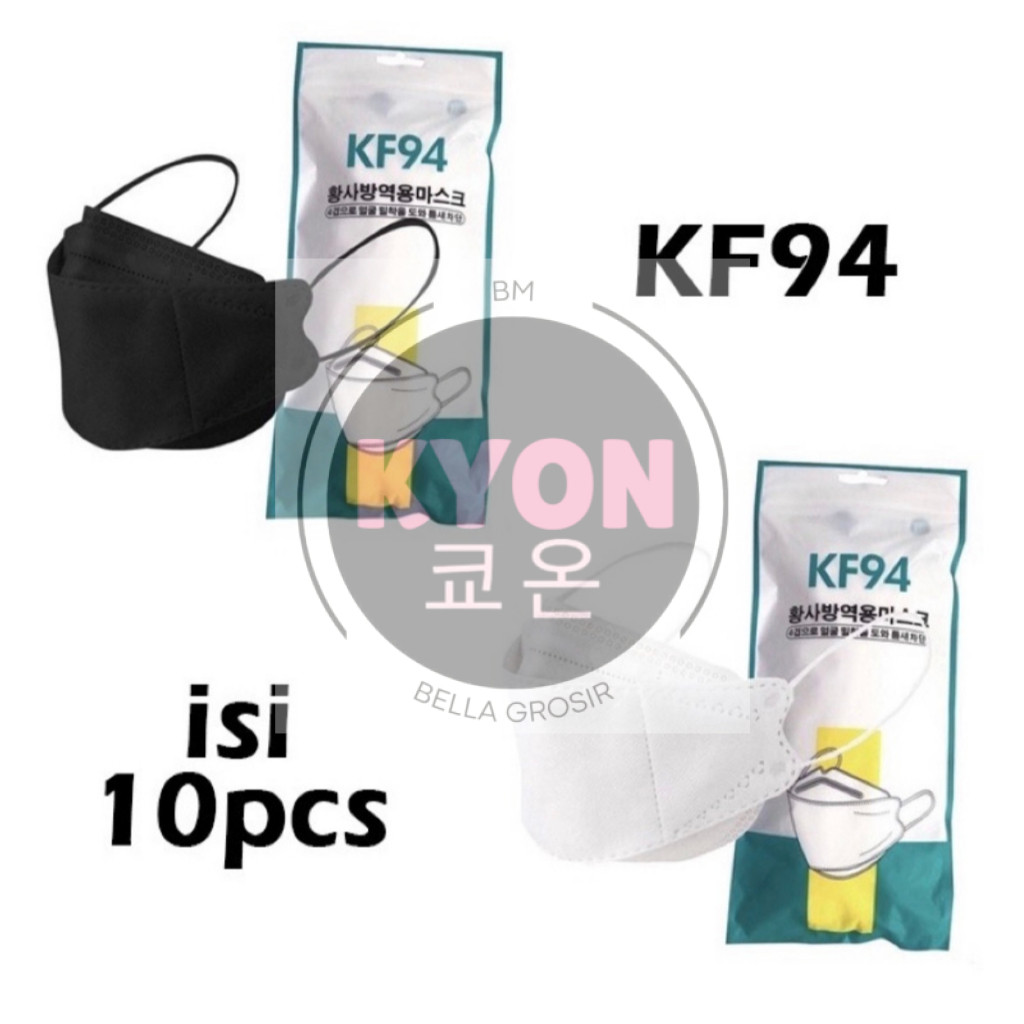 Jual KYON | PROMO MASKER KF94 KOREA 10 PC - MASKER 4PLY KF94 MURAH ...