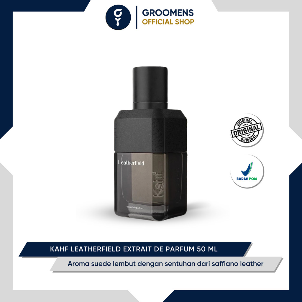 Jual Kahf Leatherfield Extrait de Parfum 50 ml - Oracle Series - Parfum Tahan Lama Aroma Green ...