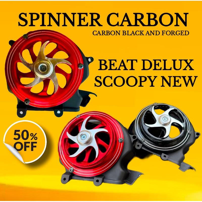 Jual SPINNER BEAT DELUX 2020-2024 SPINNER VESPA PNP BEAT DELUXE SCOOPY ...