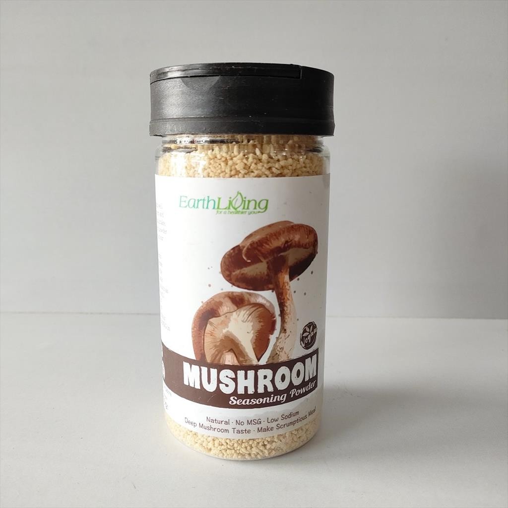 Jual Earth Organic Mushroom Powder Seasoning (200g) Kaldu Jamur Non MSG ...