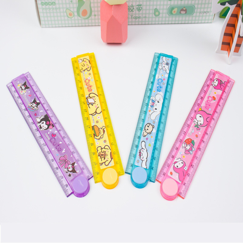 Jual PENGGARIS LIPAT / PENGGARIS PLASTIK / RULER / PENGGARIS KARAKTER ...