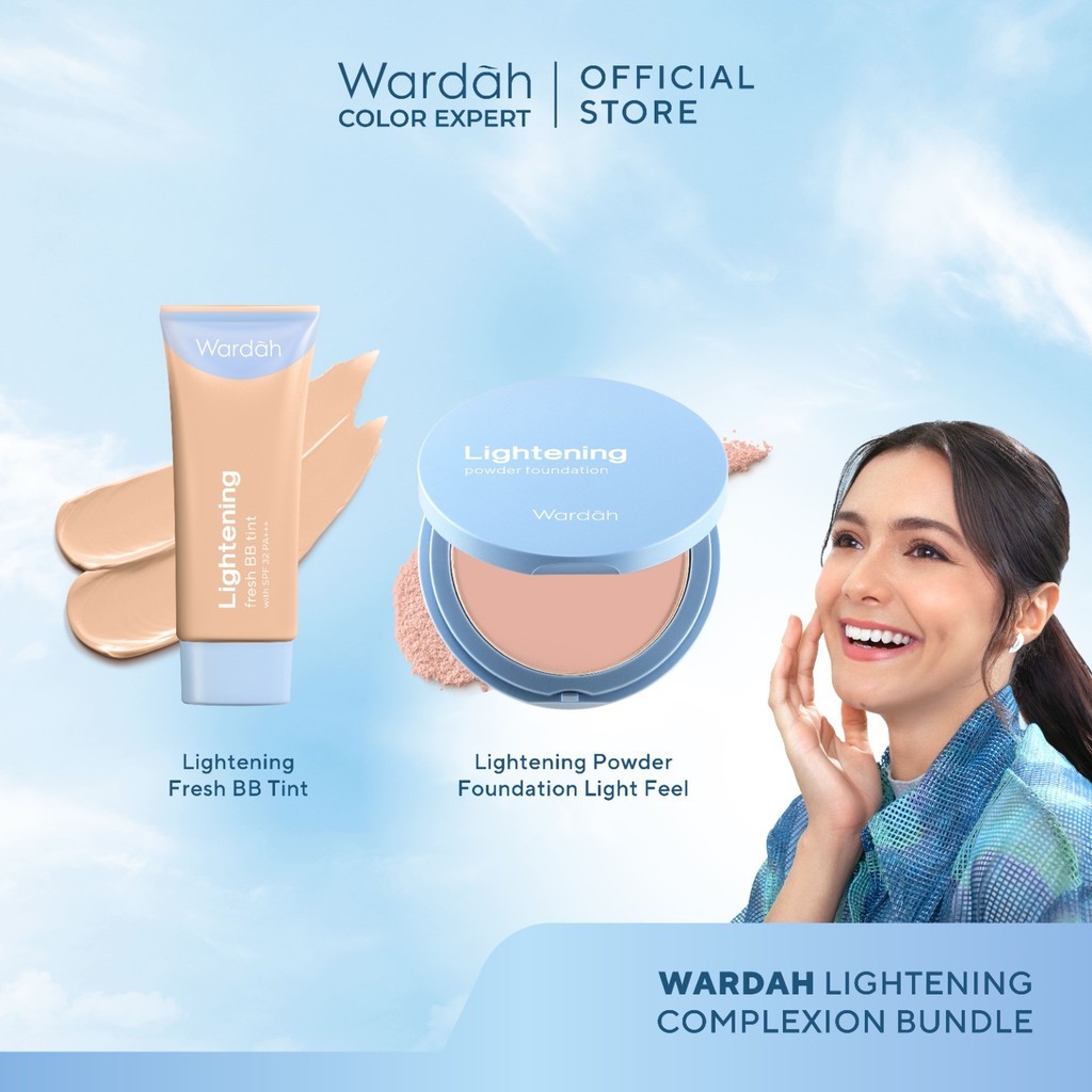 Jual [BUNDLE] bb tint wardah Lightening Fresh 15ml - Base Makeup Super ...