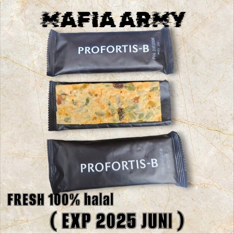 Jual PROFORTIS-B COOKIES KUE BISKUIT OATBAR SNACK RANSUM TNI TIPE ...