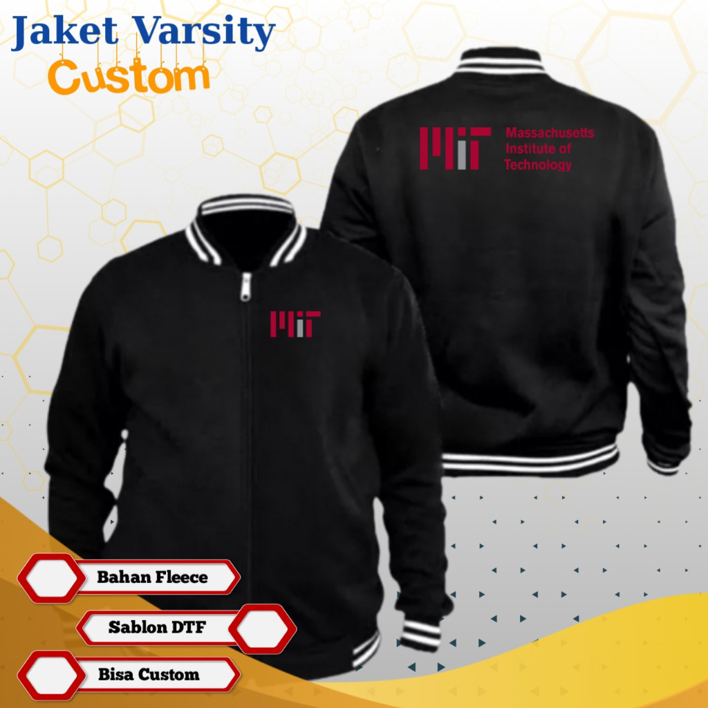Jual Jaket MIT Massachusetts Institute Of Technology Jaket Varsity ...
