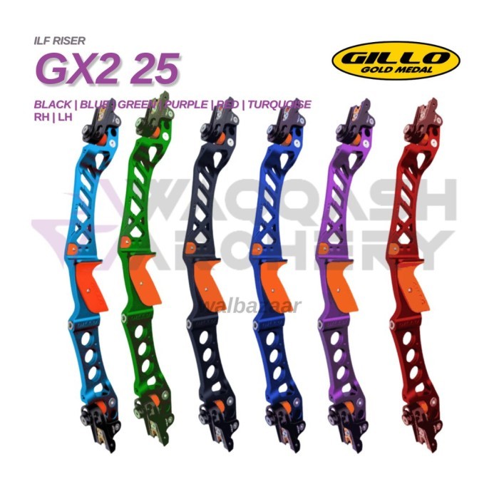 Jual GILLO GX2 25" ILF RISER Recurve Bow Original | Shopee Indonesia