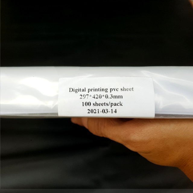 Jual PVC LASER / Kertas PVC Laser Digital Sheets Bahan Idcard Press ...