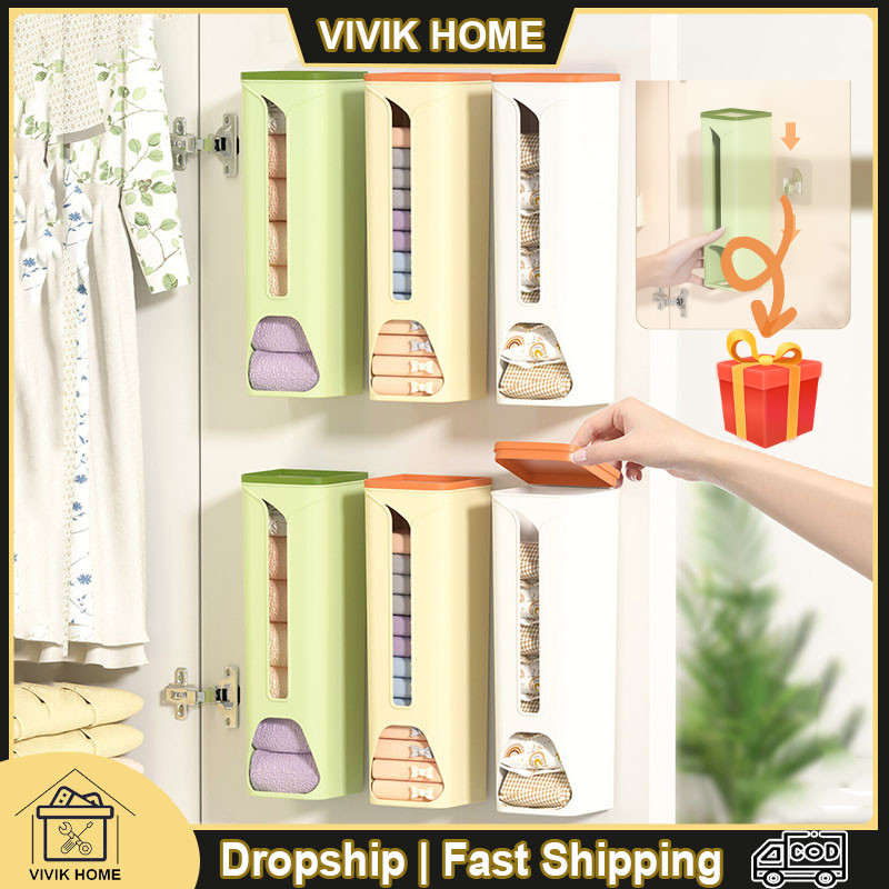 Jual Tempat Underware CD Storage Kaus Kaki Dinding Box Penyimpanan Kaus ...