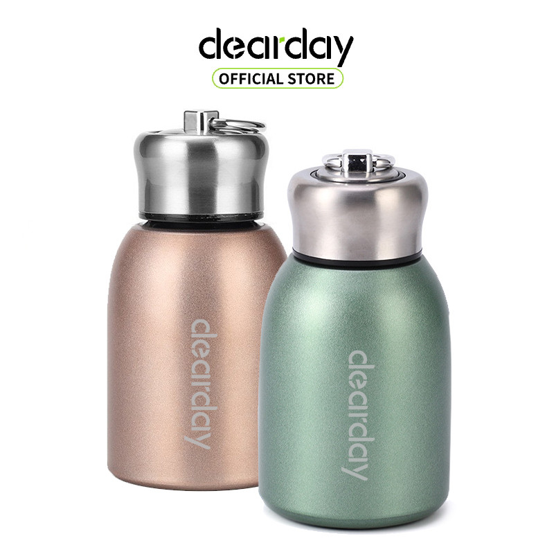 Jual Dearday Cup 304 Stainless Steel Mini Termos Bottle 300ml Travel ...