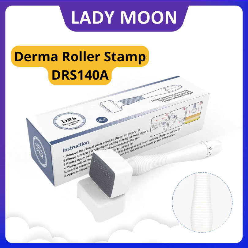 Jual Lady Moon⭐GARANSI 1 TAHUN⭐Derma Roller Stamp DRS140A Adjustable ...
