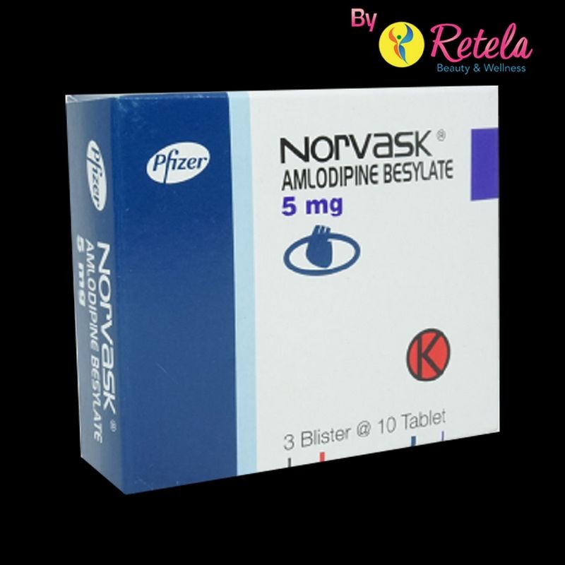 Jual NORVASK 5MG 1 STRIP 10 TABLET | Shopee Indonesia