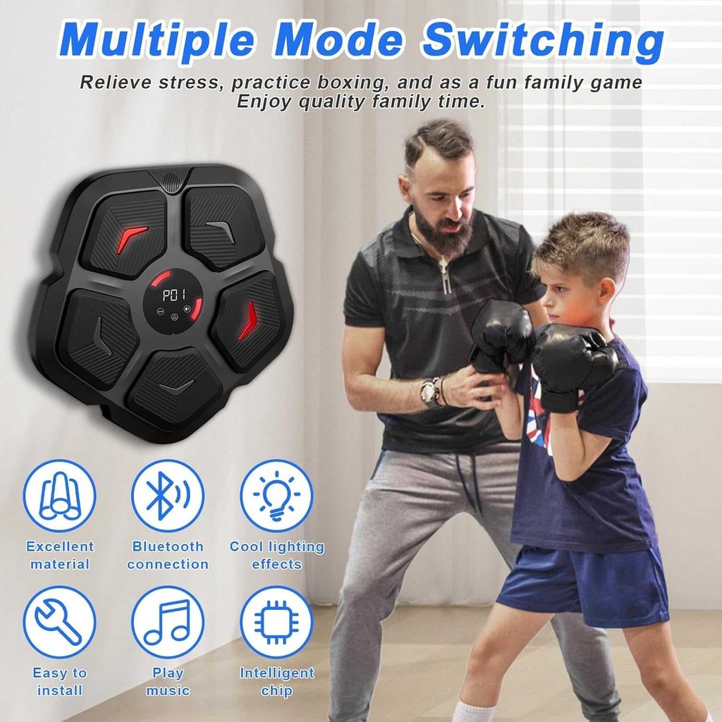 Jual Mesin Tinju Music Musik Boxing Elektrik Machine Wall Target ...