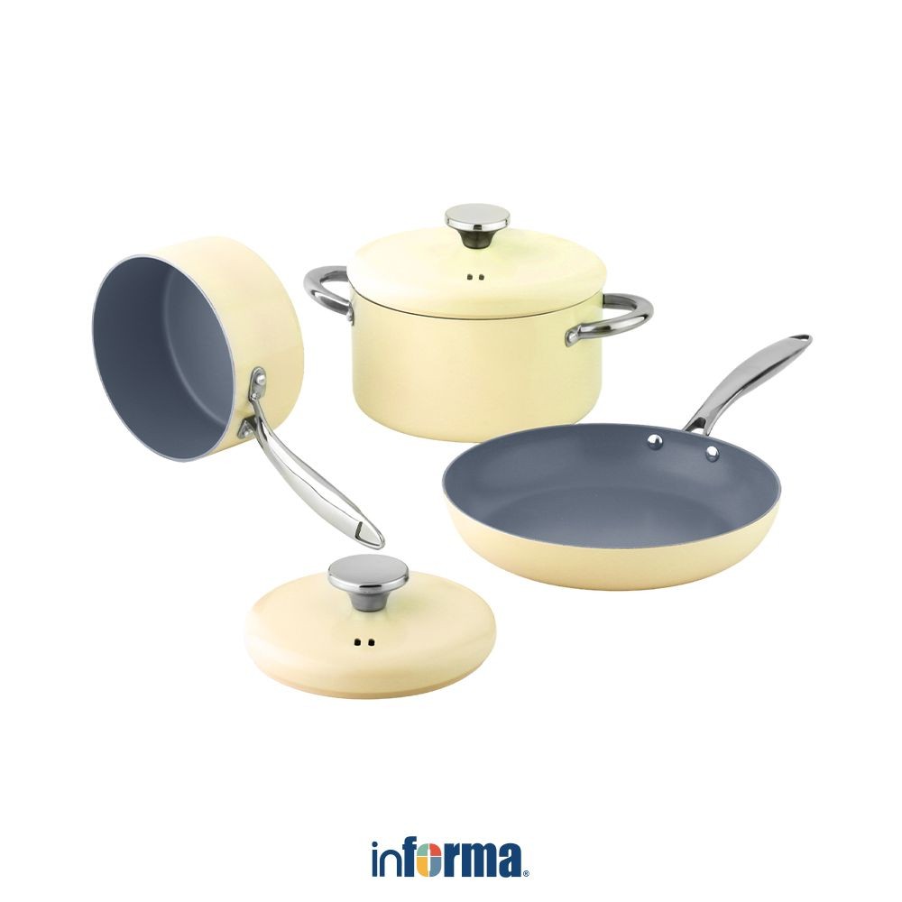 Jual Informa Cooking Color Set 5 Pcs Lyla Perlengkapan Masak - Kuning ...