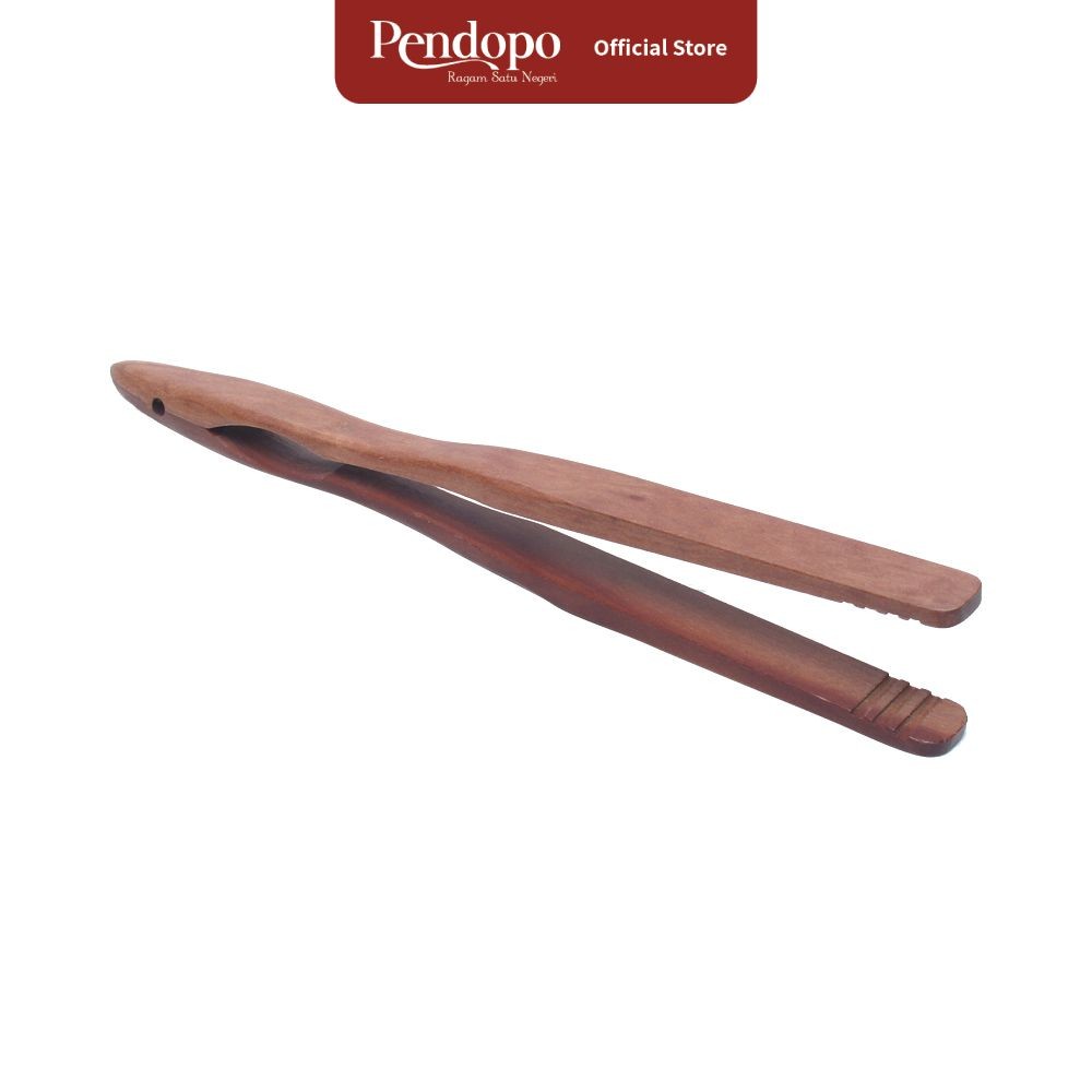 Jual Pendopo 30.5 cm Deluxe Penjepit Makanan Kayu Sawo Capitan Makanan ...