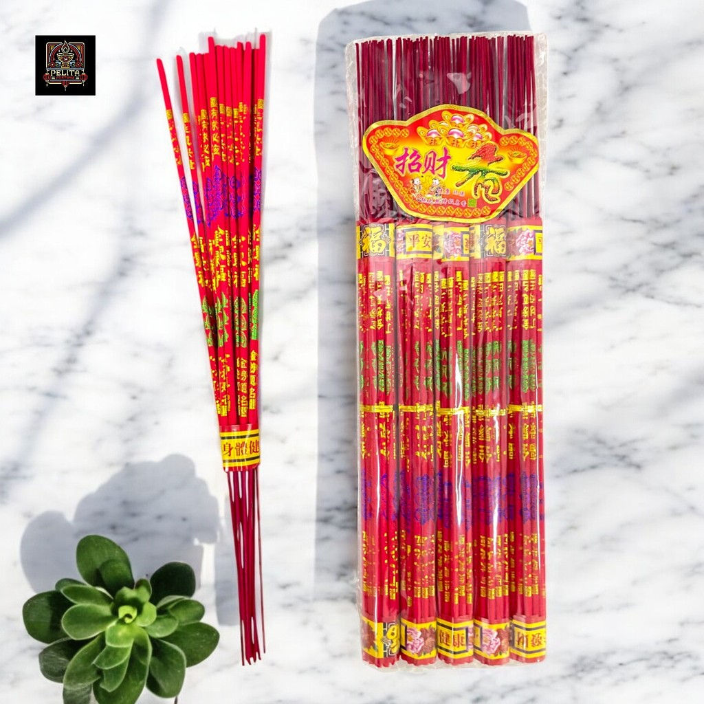 Jual Dupa Huruf Wangi Merah Tulisan Warna Warni 40 cm 95 Batang 5 In 1 ...