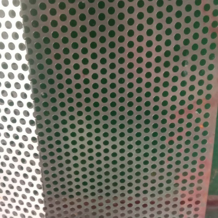 Jual pagar plat lubang perforated dengan model minimalis bekasi free ...