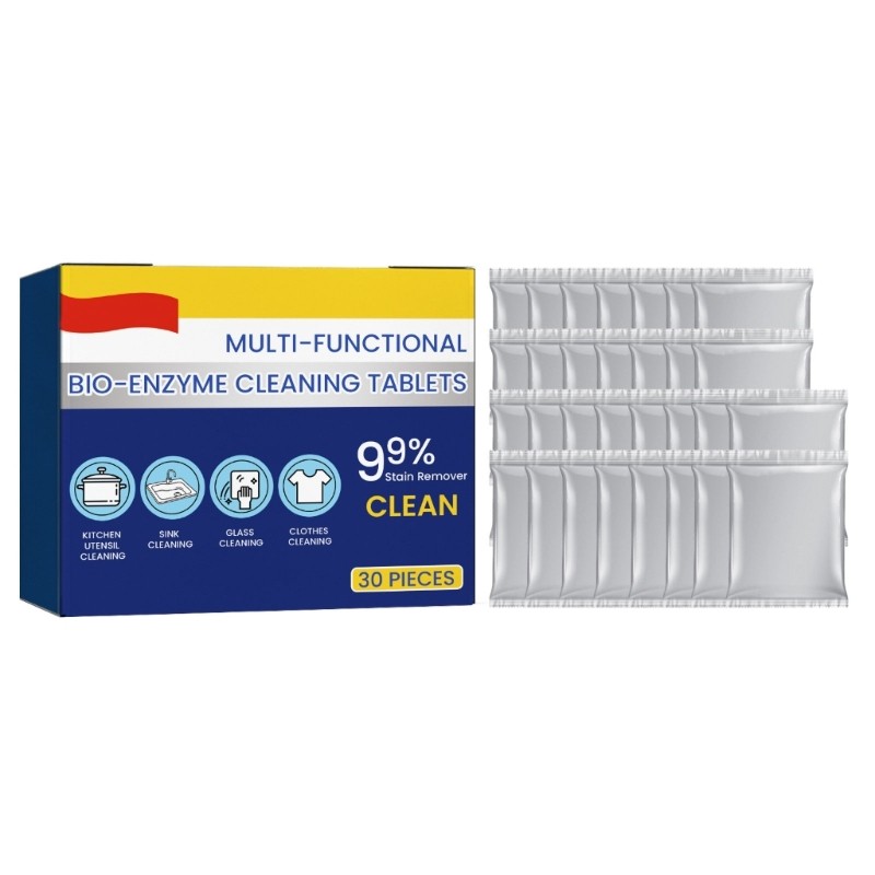 Jual Multifunctional Decontamination Cube Cleaning Effervescent Tablets ...