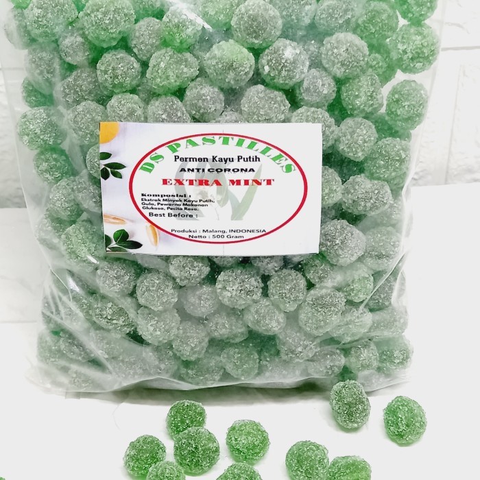 Jual permen minyak kayu putih extra mint 500gr alba abah DS PASTILLES ...
