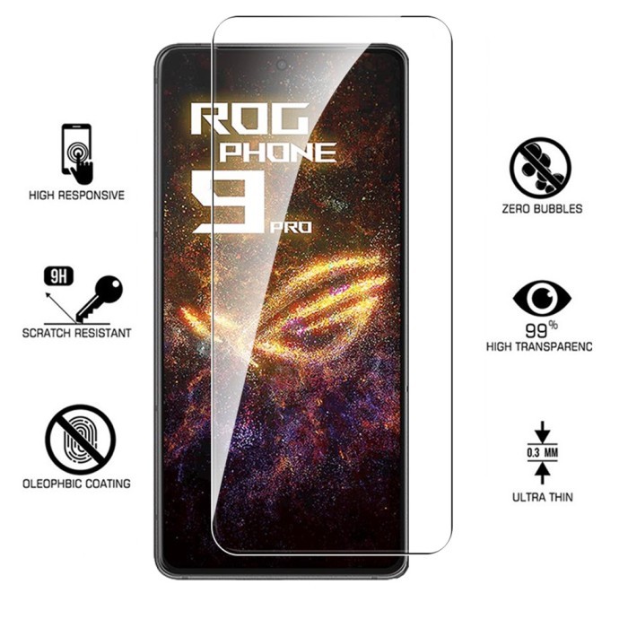 Jual TEMPERED GLASS ASUS ROG PHONE 9 FE / ROG 9 PRO 5G SCREEN GUARD ...