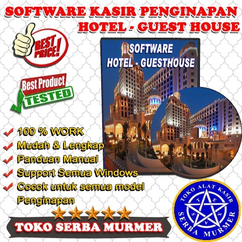 Jual Software Program Aplikasi Administrasi Kasir Penginapan Hotel ...