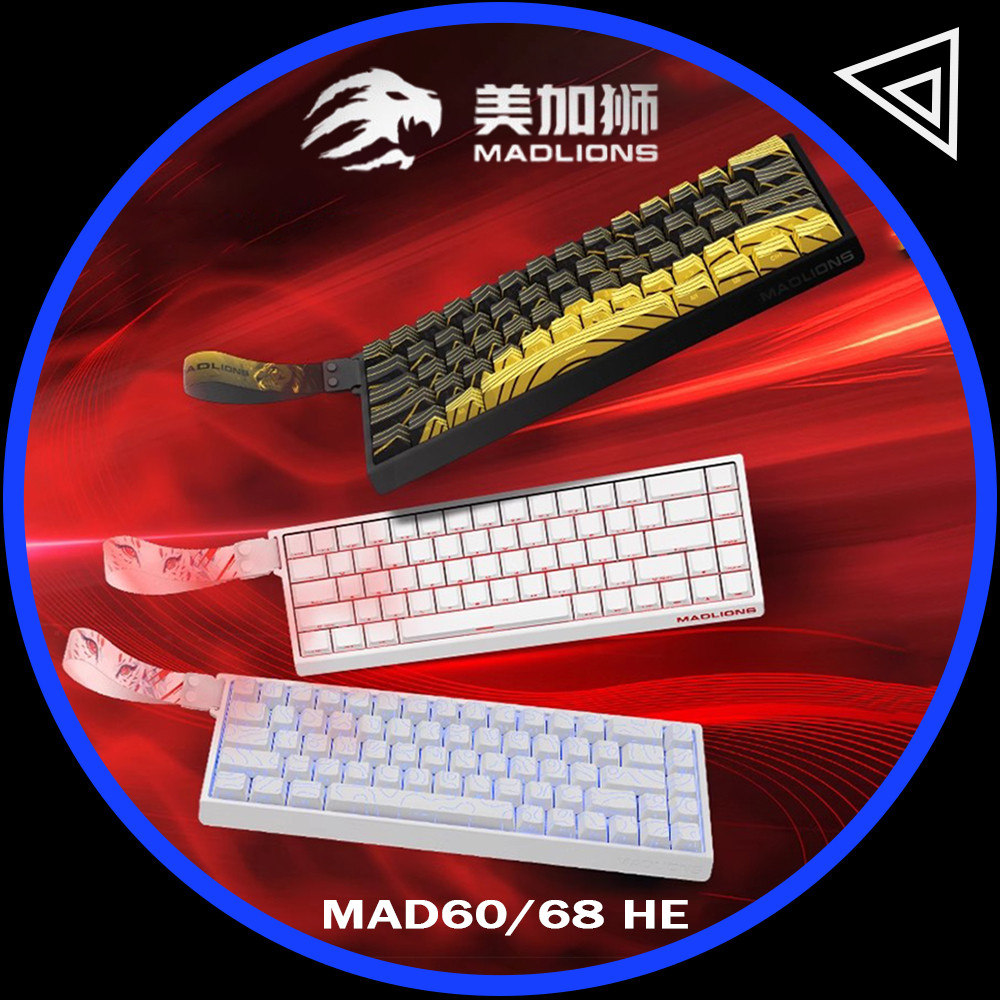 Jual Madlions Mad 60He Magnetic Switch Mechanical Keyboard MAD68 Wired ...