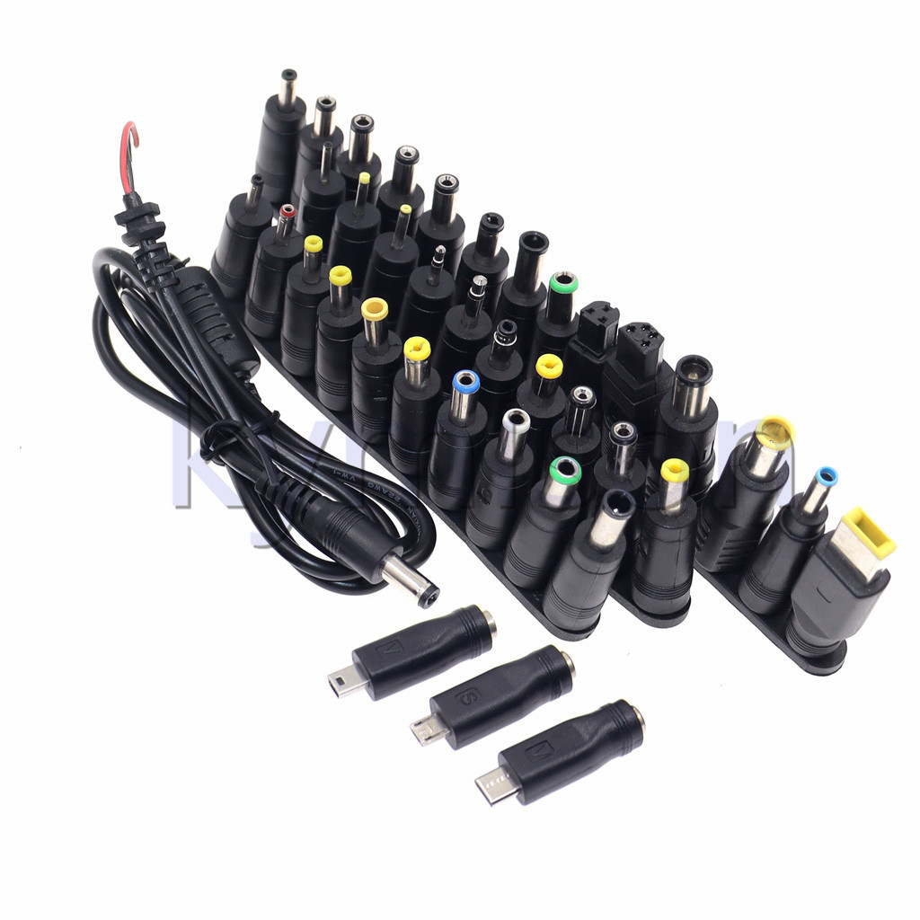Jual Universal DC AC Power Adapter Tips Connector Kits for Lenovo ...