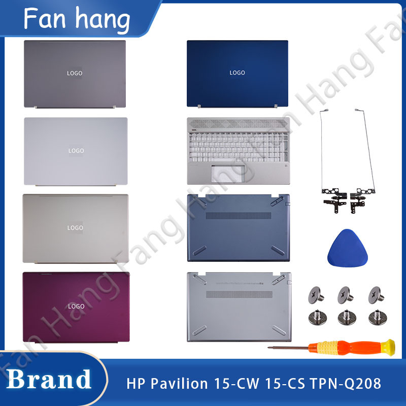 Jual New Laptop Case For HP Pavilion 15-CW 15-CS TPN-Q208 Laptop Top Rear lid Back Cover/Bottom ...
