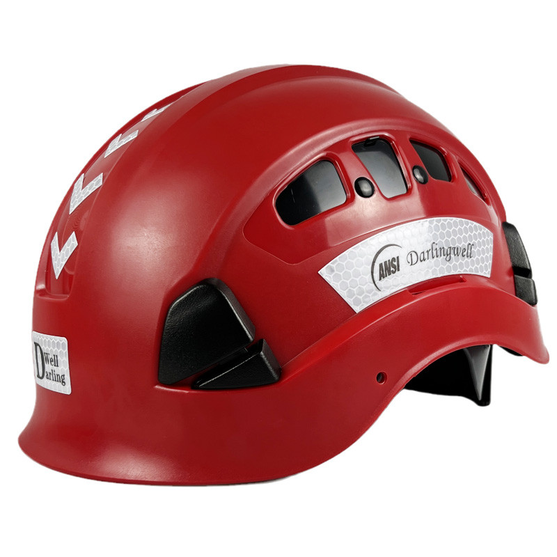 Jual Reflective Safety Helmet For Engineer ABS Hard Hat For Men Vented ...