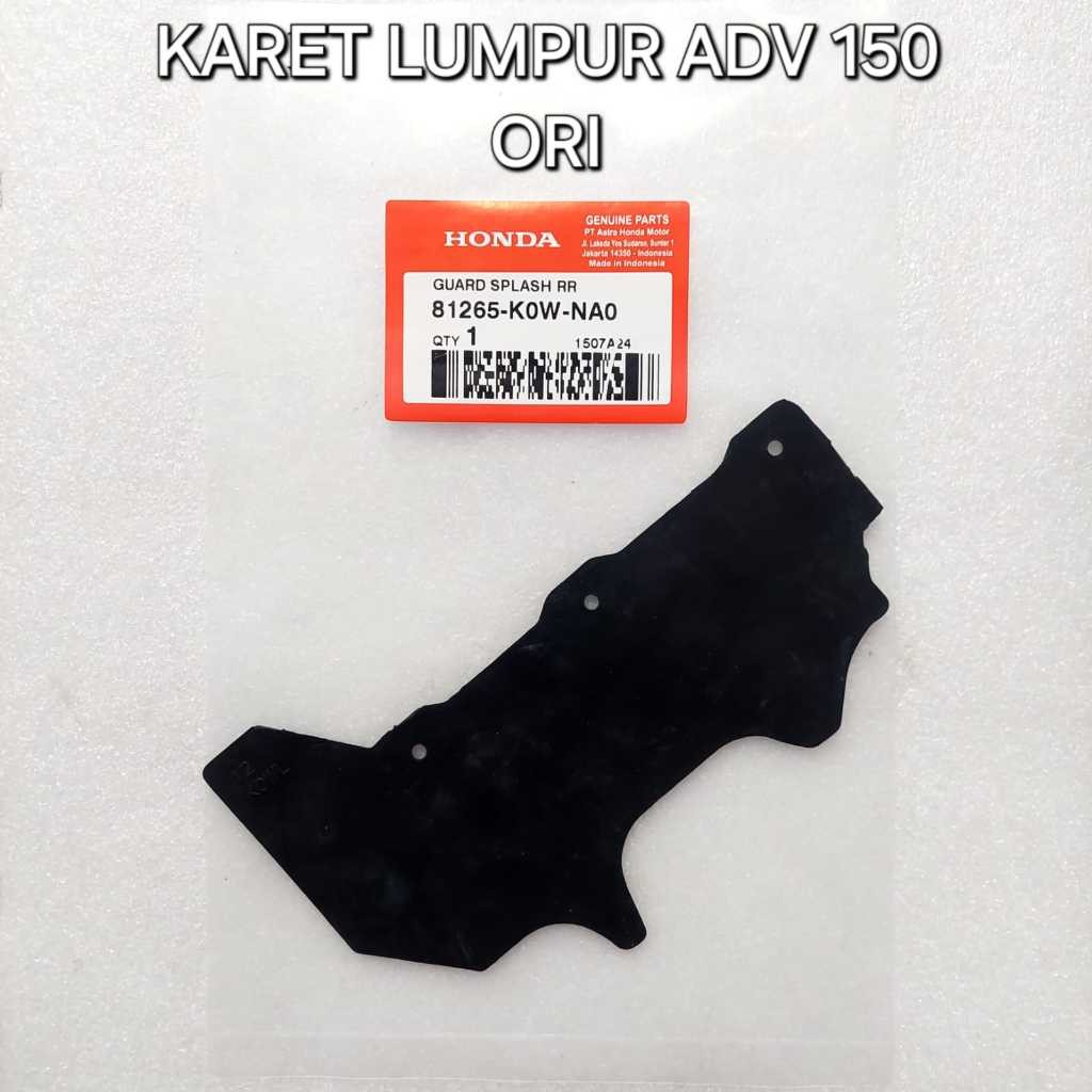 Jual KARET LUMPUR ADV 150 ORIGINAL 81265-K0W-NA0 | Shopee Indonesia