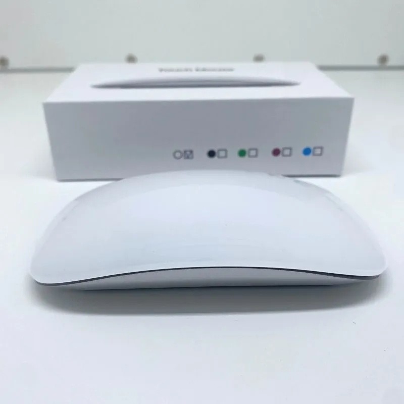 Jual Bluetooth Magic Mouse For Apple Rechargeable Wireless Mouse Arc ...