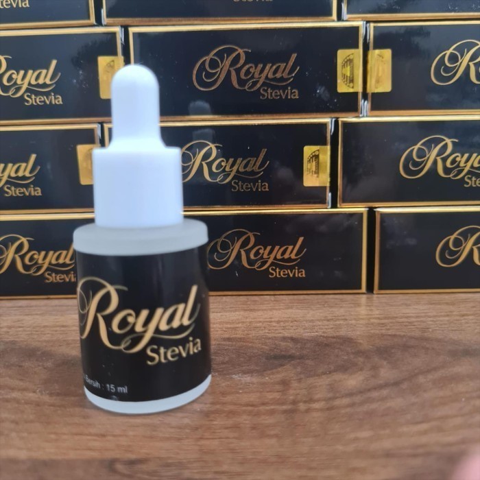 Jual Royal Stevia Cair 15ml ( Gula Diet Diabet Stefia Pemanis Alami ...