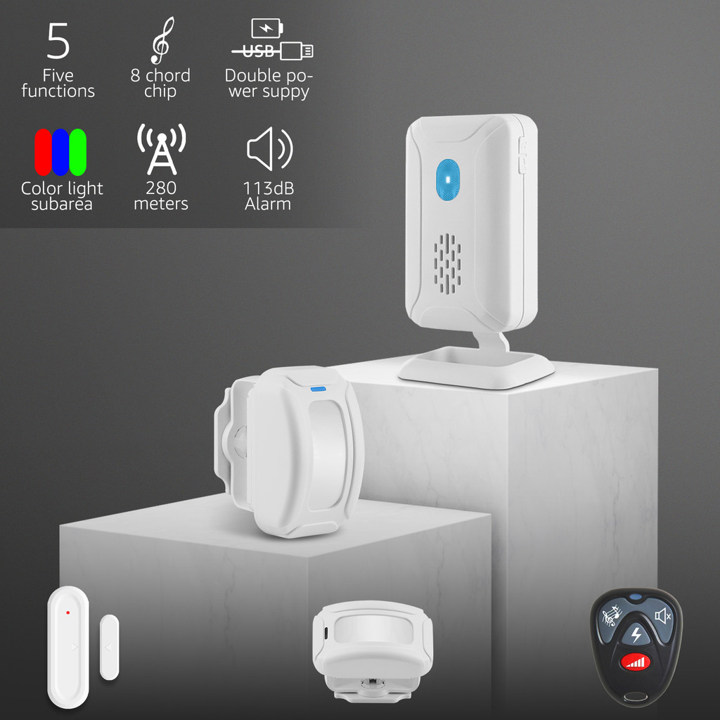 Jual Home Burglar Security Alarm Wireless Door Window Detector 36 Ringtones Shop Store Welcome ...