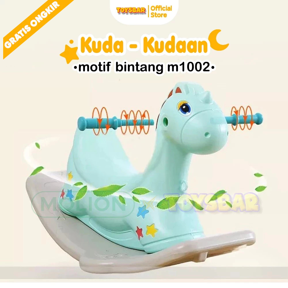 Jual AK75SZ Mainan Anak Kuda Kudaan Rocking Horse Mainan Jungkat Jungkit M1001/M1003 | Shopee ...