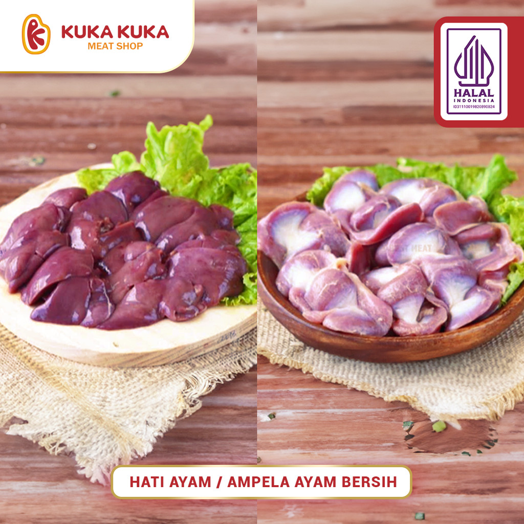 Jual Hati Ayam / Ampela Ayam Bersih 500 gr / Ati Ampla Halal Mui ...