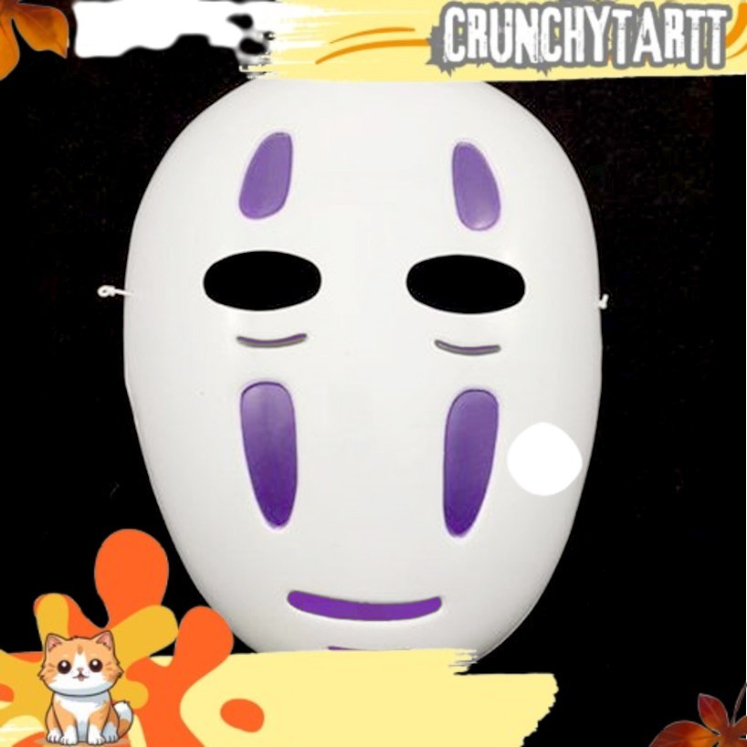 Jual TRENDING TONF topeng no face spirited away mask kaonashi cosplay E ...