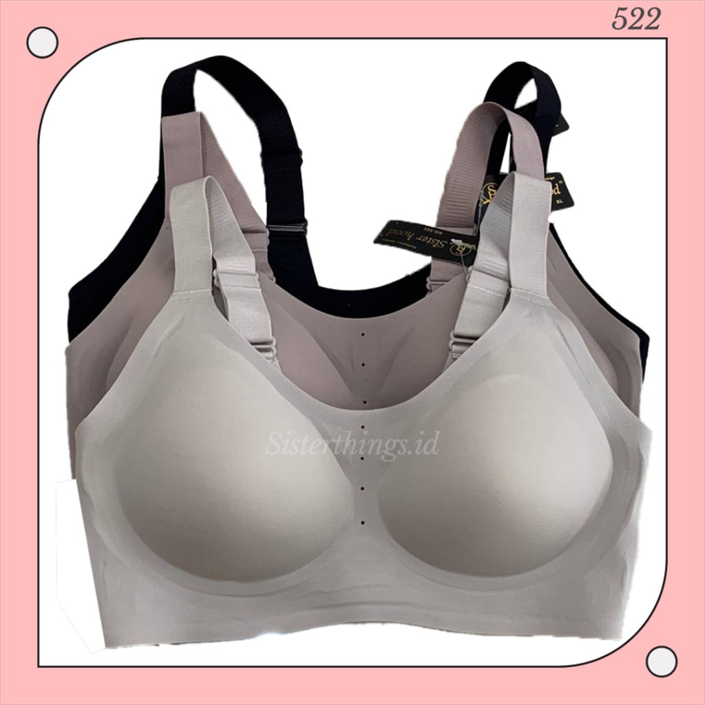 Jual SISTERHOOD 522 BRA SEAMLESS BUSA TIPIS TANPA KAWAT PREMIUM ...