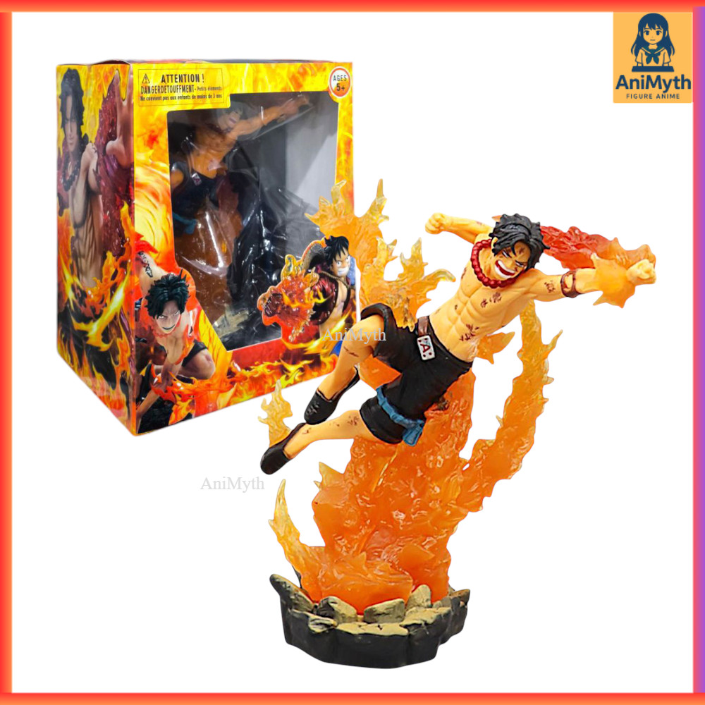 Jual Action Figure One Piece Portgas D. Ace Versi Api Iblis Mode ...