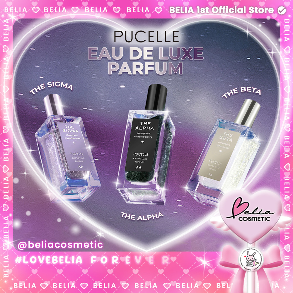 Jual BELIA PUCELLE New Eau De Luxe Parfum | The Beta | The Alpha | The ...