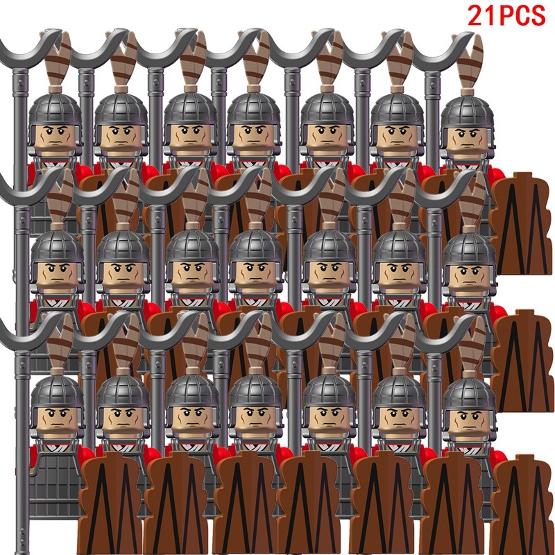 Jual New MOC Ancient Dynasty Soldier Army Heavy Troopers Medieval ...
