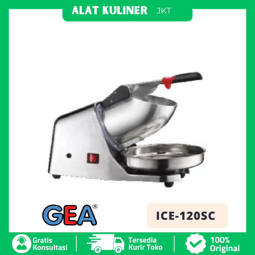 Jual MESIN SERUT ES BATU GEA ICE 120SC ICE-120SC ICE SHAVER HALUS ES ...