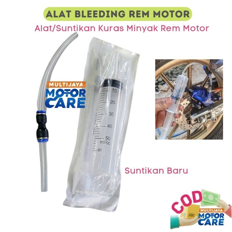 Jual ALAT Kuras Minyak Rem Alat Bleeding Rem Motor / Suntikan Kuras ...