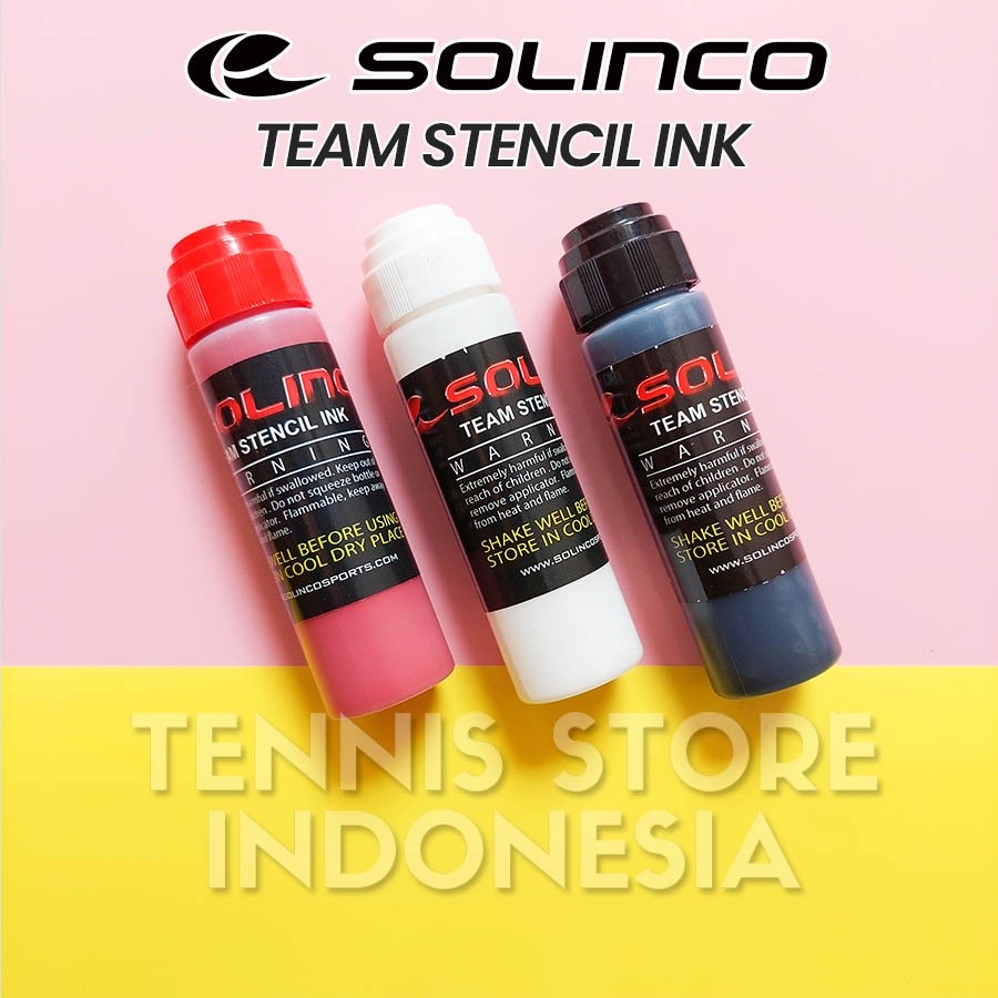 Jual Tinta Senar Solinco Pro Team Stencil Ink | Shopee Indonesia